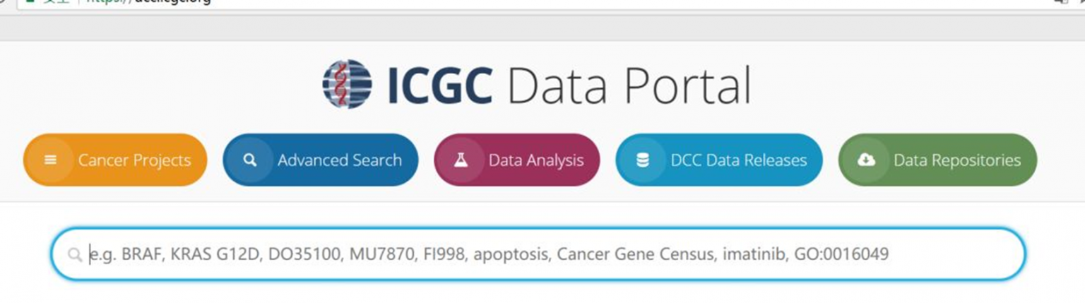 癌症数据库专题-ICGC – 王进的个人网站