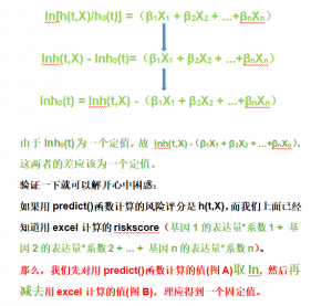 为何predict()函数计算的Riskscore不等于基因的表达量与其系数的乘积的加权呢? – 王进的个人网站