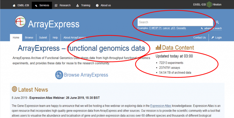 生信分析——强大的ArrayExpress数据库 – 王进的个人网站