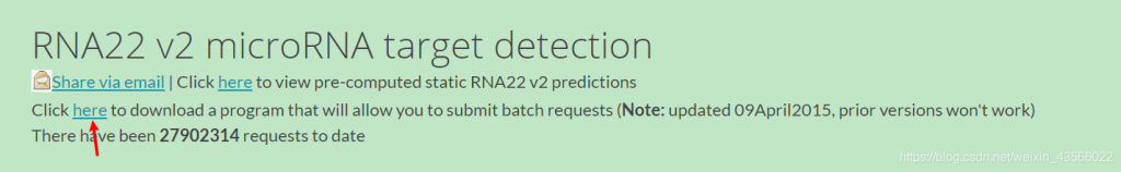 RNA22预测miRNA靶基因 – 王进的个人网站