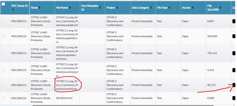 CPTAC蛋白组学数据库介绍及数据下载分析 – 王进的个人网站